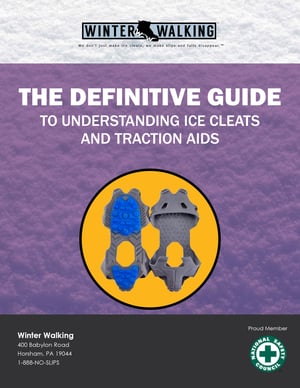 Winter Walking Ice Cleats Product Training Support