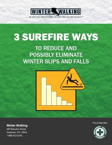 Winter Walking Ice Cleats Product Training Support